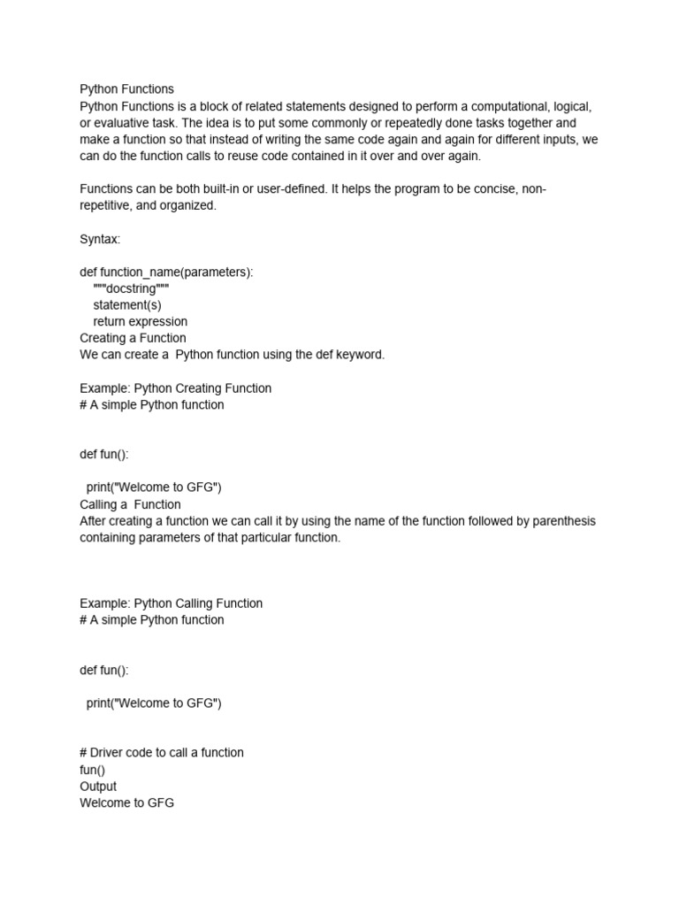 Unit 5 (PY) | PDF | Parameter (Computer Programming) | Python ... Unit 5 (PY) | PDF | Parameter (Computer Programming) | Python ...