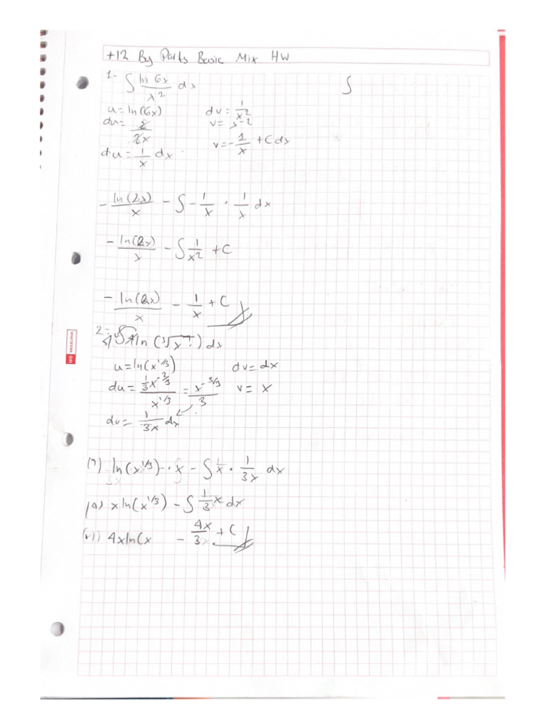 +12 by Parts Basic Mix HW | PDF