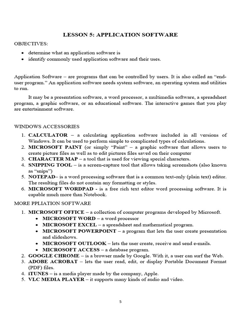 Computer 2 Module 5 8 Pdf Computer Keyboard Menu Computing 8068