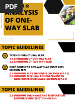 One-Way Slab Design per NSCP 2015 | PDF | Concrete | Bending
