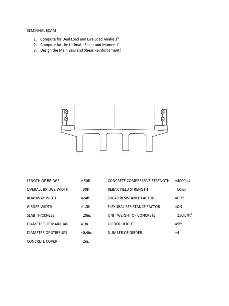 Semi Final Exam Bridge | PDF