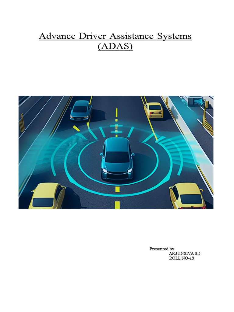 ADAS Seminar report . | PDF | Traffic Collision | Road Safety