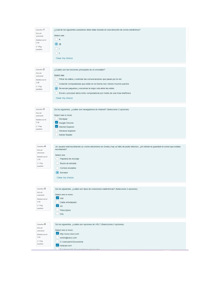 Prueba Cisco 3 | PDF