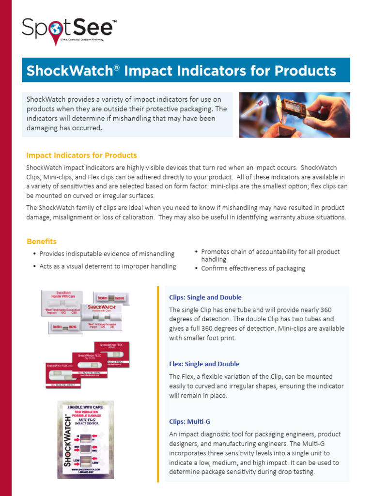 Impact Indicator Clip & Flex | PDF | Business | Computers