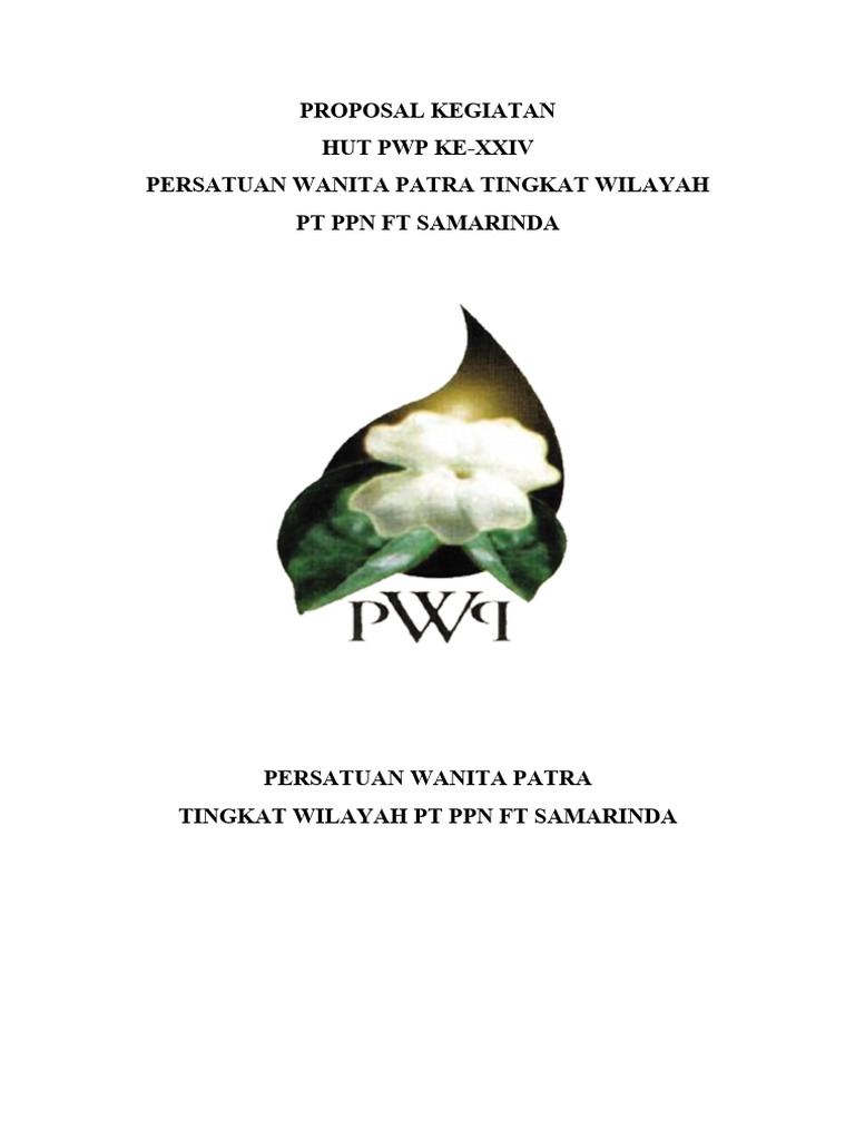 Proposal Kegiatan Hut PWP 2024-1 | PDF