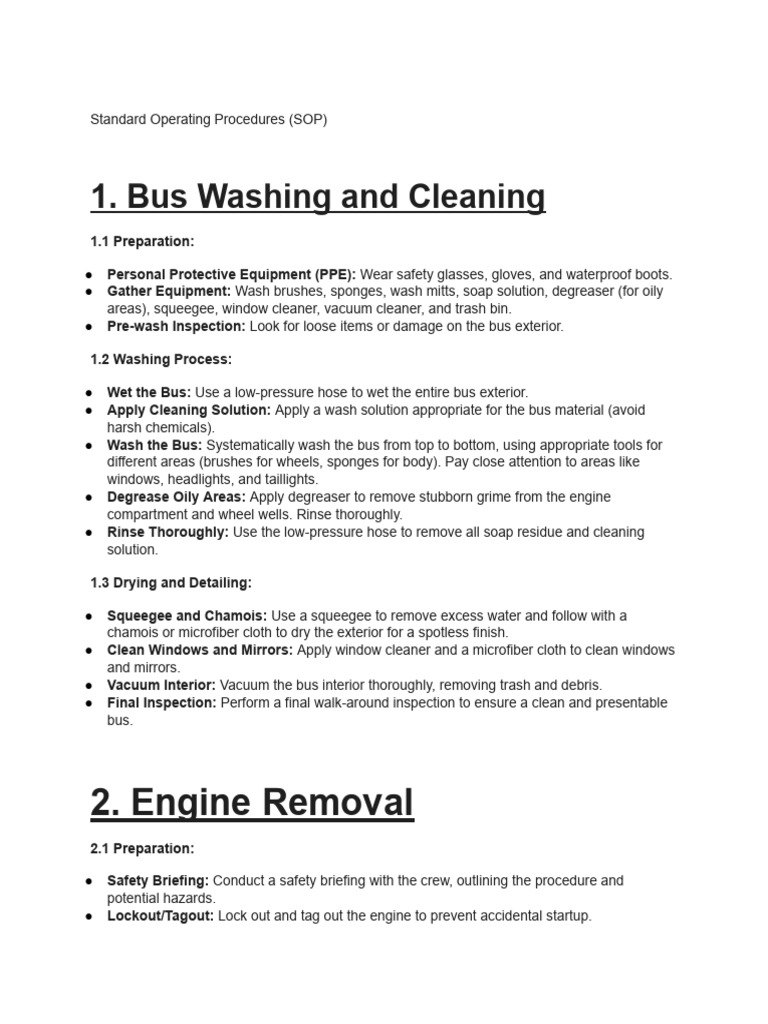 SOP For... | PDF | Tire | Vehicles