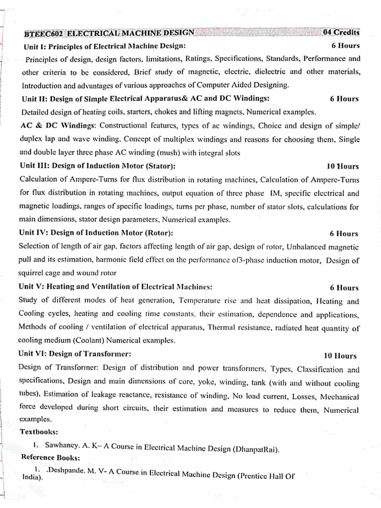 PEMD Class Notes | PDF