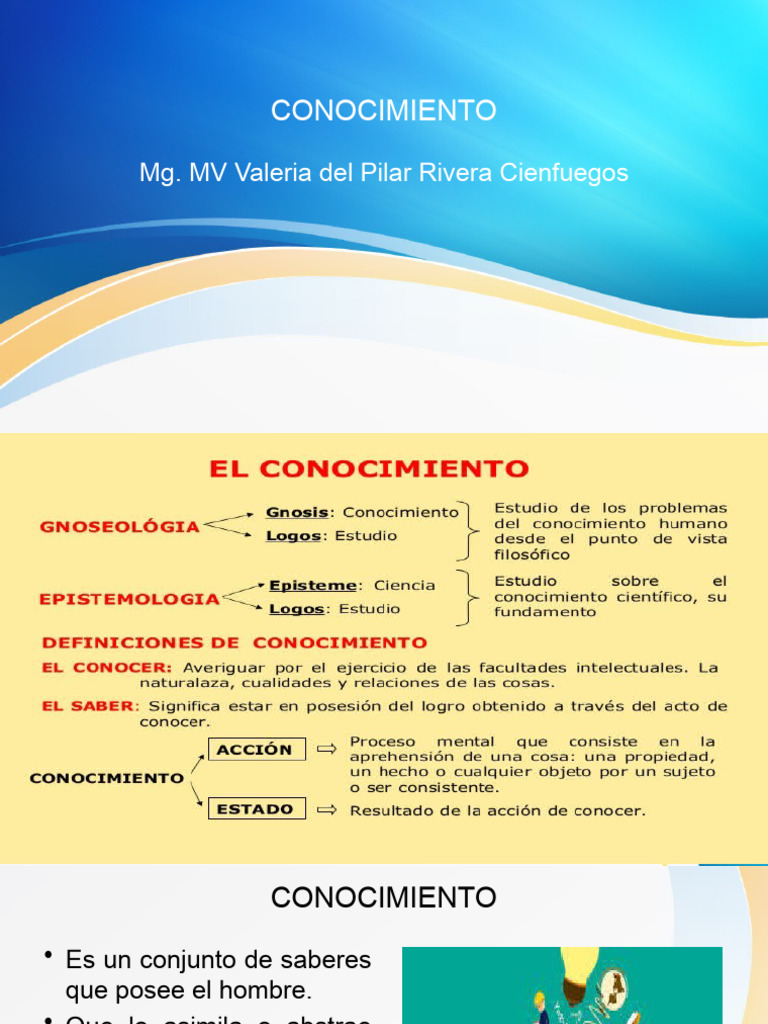 CONOCIMIENTO | Descargar gratis PDF | Conocimiento | Empirismo