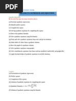 Completing the Square in Quadratics | PDF | Quadratic Equation ...