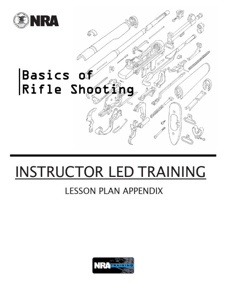 NRA Basic Rifle Shooting Course Guide | PDF | Lesson Plan | Firearms