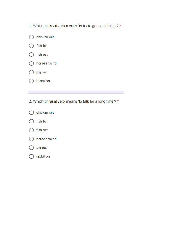 S1 Phrasal Verbs | PDF