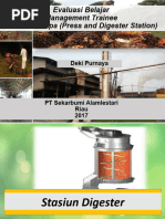 Perhitungan Kapasitas Pabrik Sawit | PDF