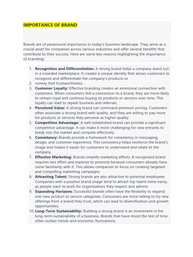 Brand management | PDF | Brand | Target Audience