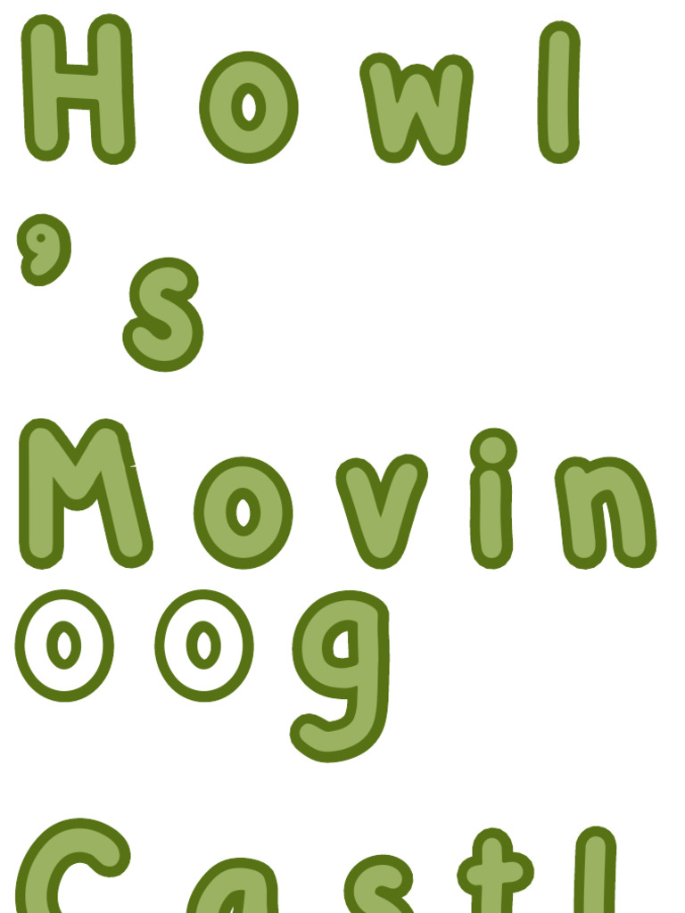 Howl's Moving Castle | PDF