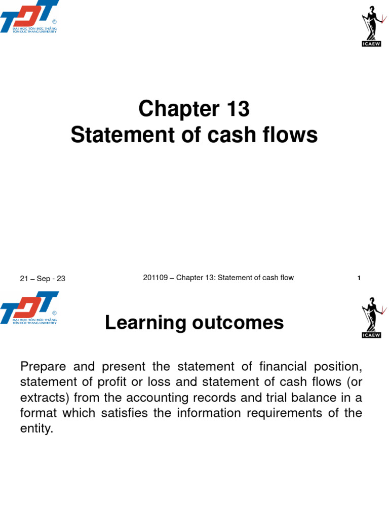 201109_ICAEW_Chapter 13_Statement of Cash Flow | Download Free PDF ...