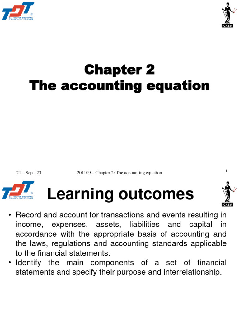 Understanding the Accounting Equation | PDF | Debits And Credits | Expense