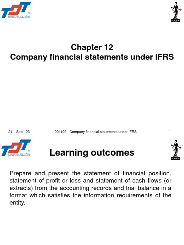 IFRS Financial Statements Overview | PDF | Income Statement | Balance Sheet