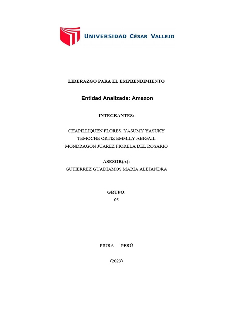 LIDERAZGO PARA EL EMPRENDIMIENTO | PDF | Business | Las compras en línea LIDERAZGO PARA EL EMPRENDIMIENTO | PDF | Business | Las compras en línea