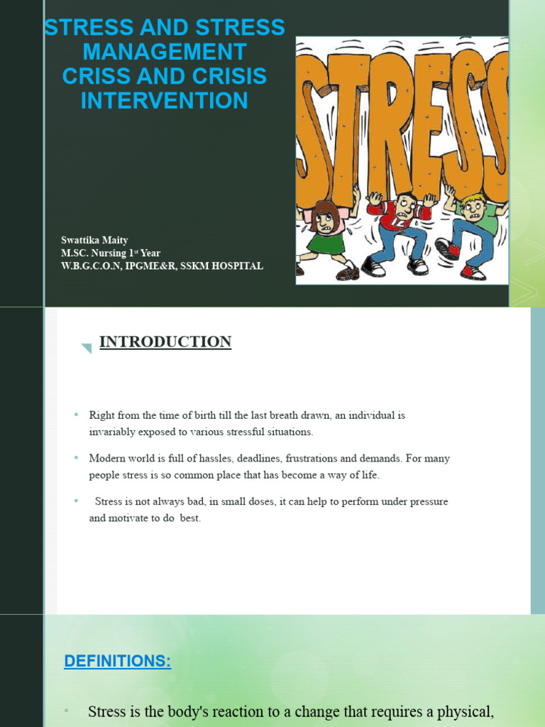 Stress and Stress Management | PDF | Stress (Biology) | Meditation