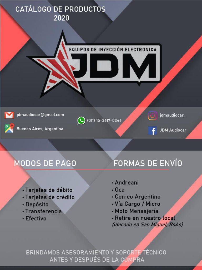 Catalogo JDM 2020 | Descargar gratis PDF | Inyección de combustible | Vehículos