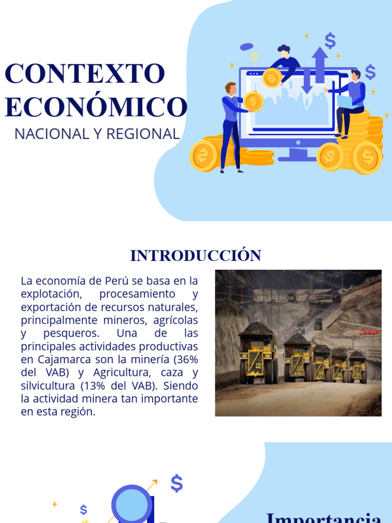 Contexto Economico Nacional y Regional | Descargar gratis PDF | Perú ...