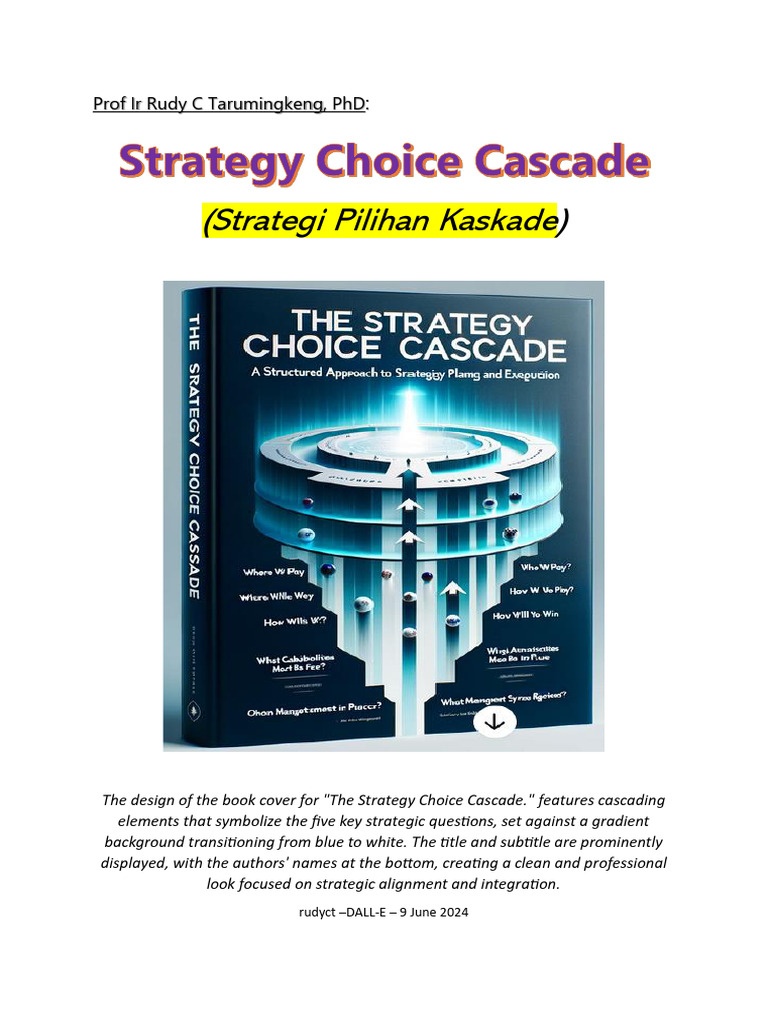 Strategy Choice Cascade | PDF | Market Segmentation | Strategic Management