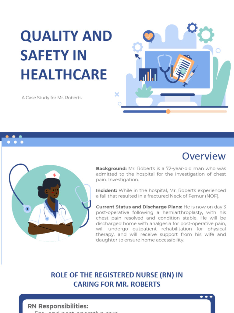 Quality and Safety in Mr. Roberts' Care | PDF | Health Care | Physical ...