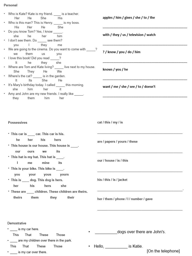 Activity Pronouns | Download Free PDF | Linguistic Typology | Grammar
