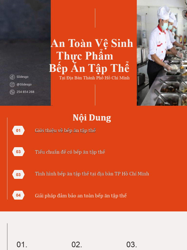 Tinh Hinh Ve Sinh An Toan Thuc Pham Dia Ban TPHCM | PDF