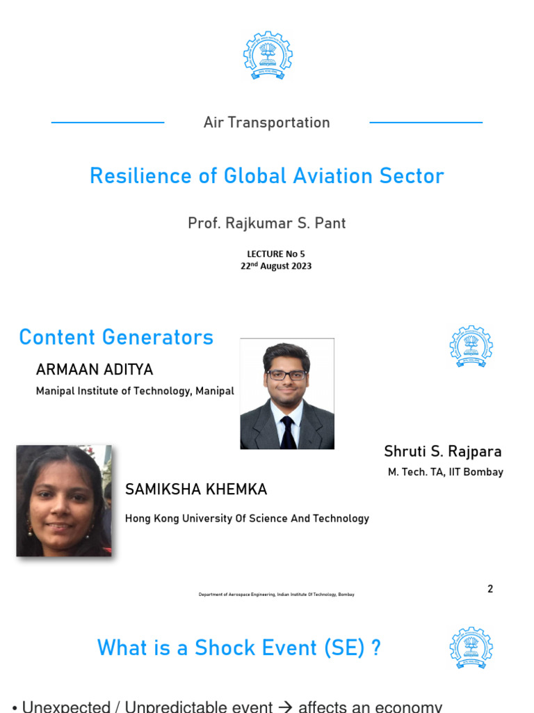 05 - Resilience of Global Aviation Industry | PDF | Airlines | Subsidy