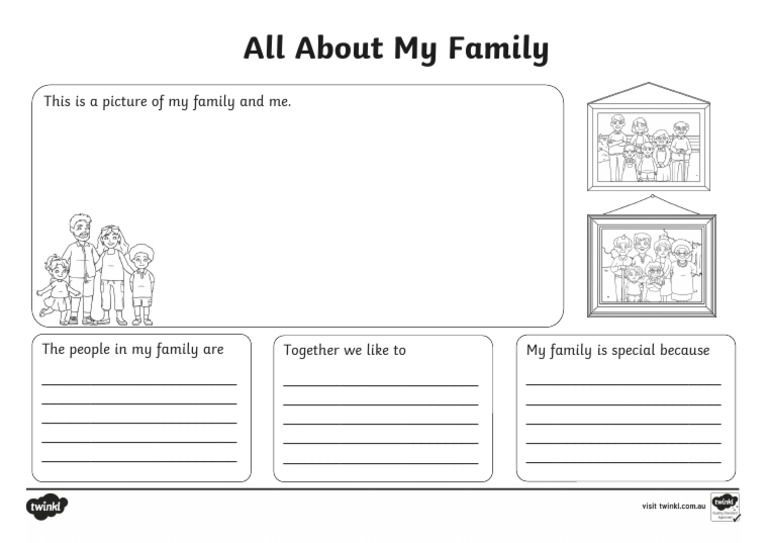 My Family Story for Kids | PDF | Self-Improvement