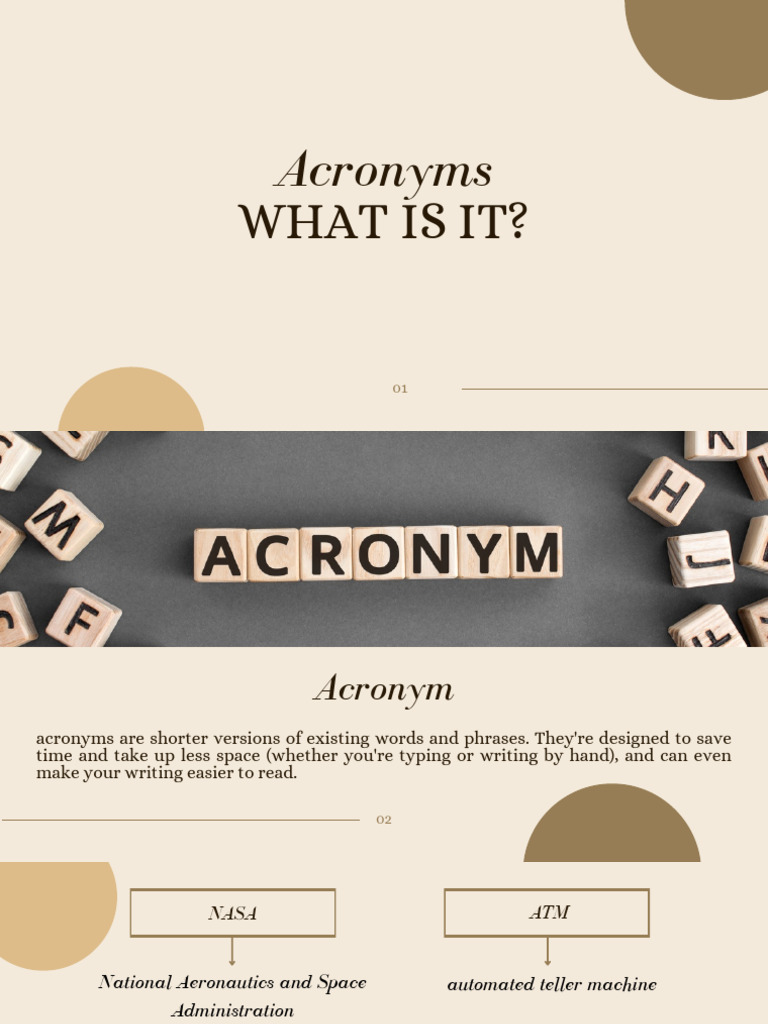 Acronym | PDF