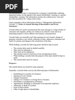 Circulars, Notices, and Memos Explained | PDF | Memorandum | Communication