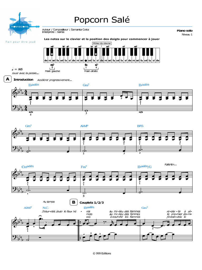 Pop Corn Salé | PDF