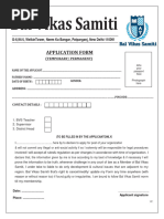 Extract of School Admission Register | PDF