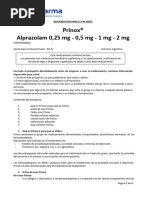 Prospect - Prinil 4165 02 | PDF | Farmacología | Tableta (Farmacia)