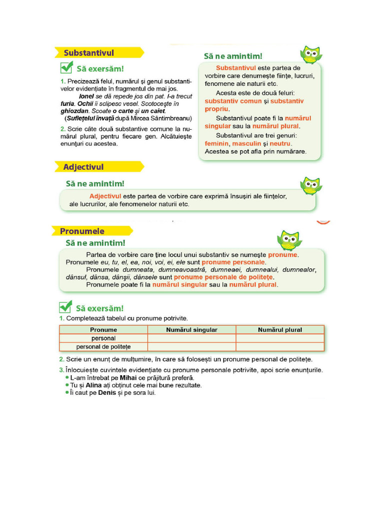 Gramatica Clasa A Iv Pdf