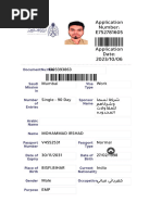Saudi Arabia Visa Application Form | PDF | Travel Visa | Saudi Arabia
