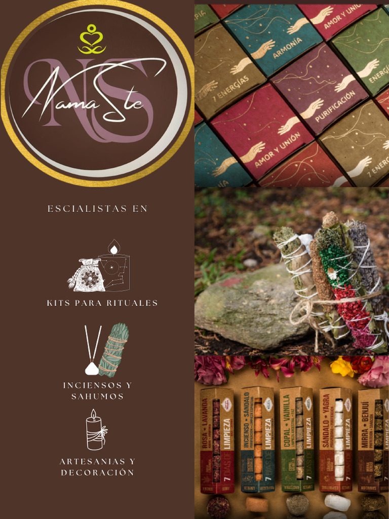 Catalogo Namaste Inciensos y Kits Clientes | PDF