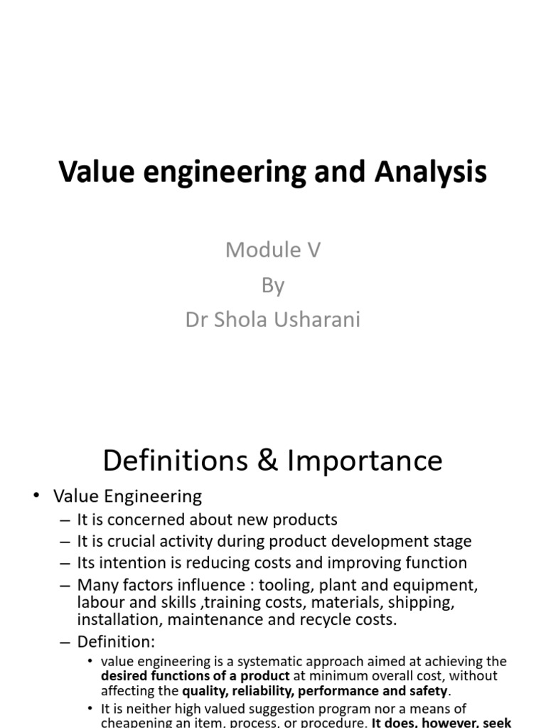 Value Engineering for IoT Solutions | PDF | Software Development ...