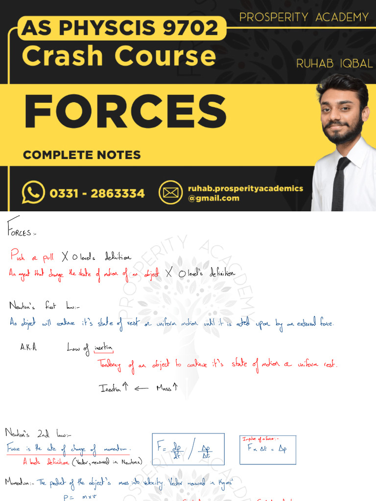 Forces | PDF