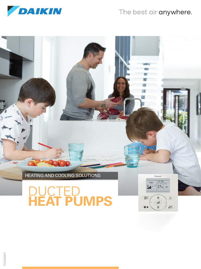 PCDUNZ0917 Daikin Ducted Brochure NZ LR | PDF | Air Conditioning ...
