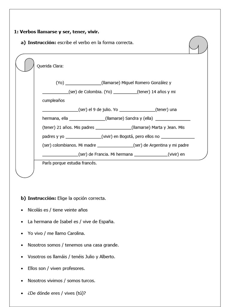 Llamarse Ser Tener Vivir | PDF