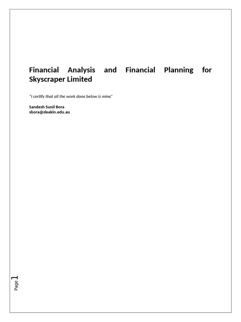 Bora Skyscraper Limited Sandesh | PDF | Expense | Debt