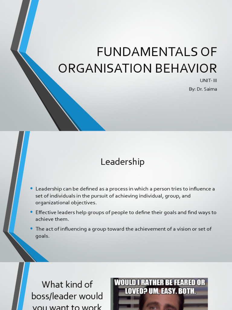 Leadership Styles and Traits Explained | PDF | Leadership | Popular ...