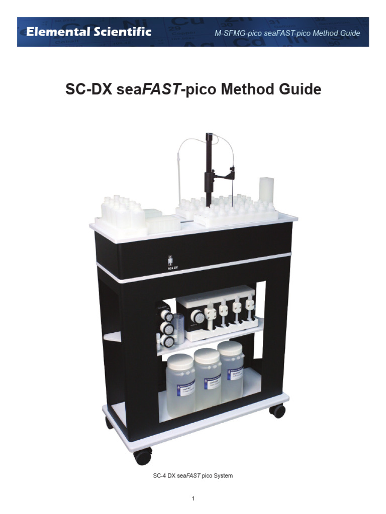 SeaFAST Pico-Method Guide | PDF | Purified Water | Buffer Solution