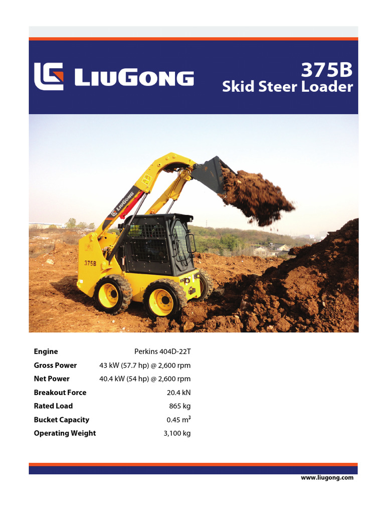 375B Eng | PDF | Loader (Equipment) | Horsepower