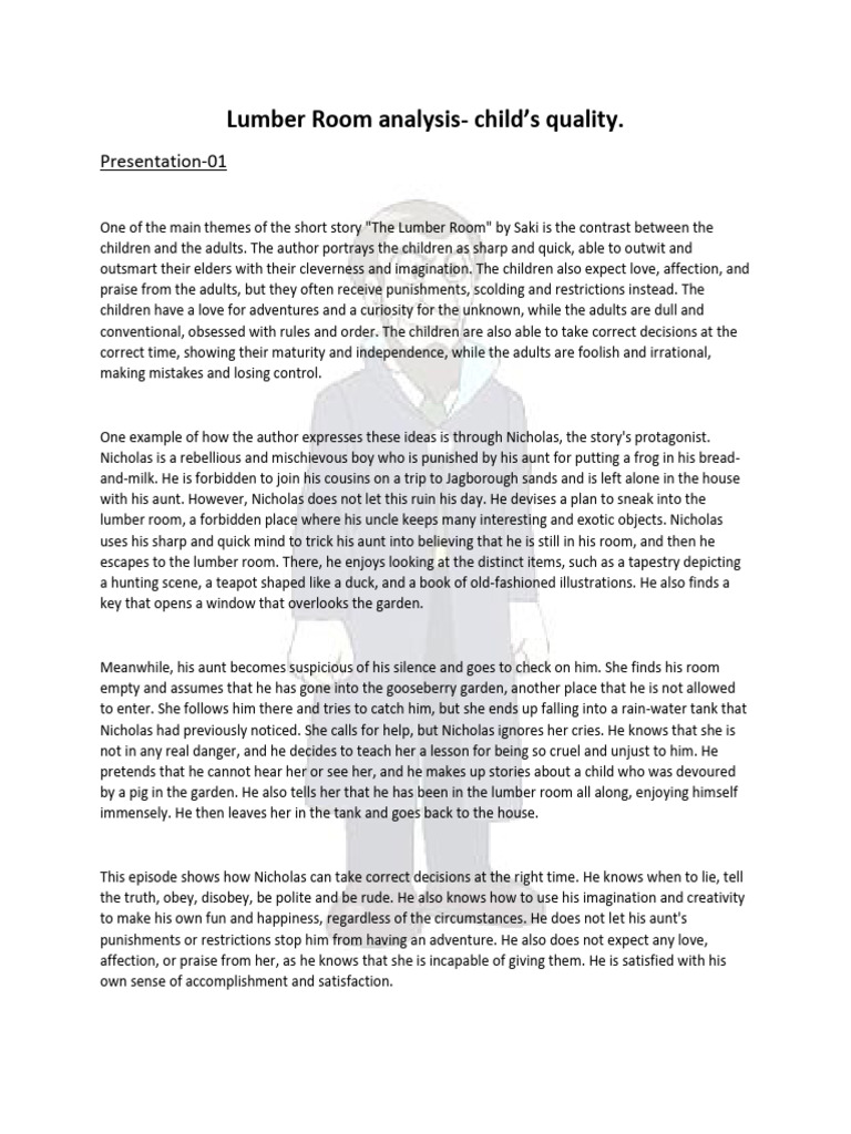 The Lumber Room-Child's Quality. | PDF | Saki