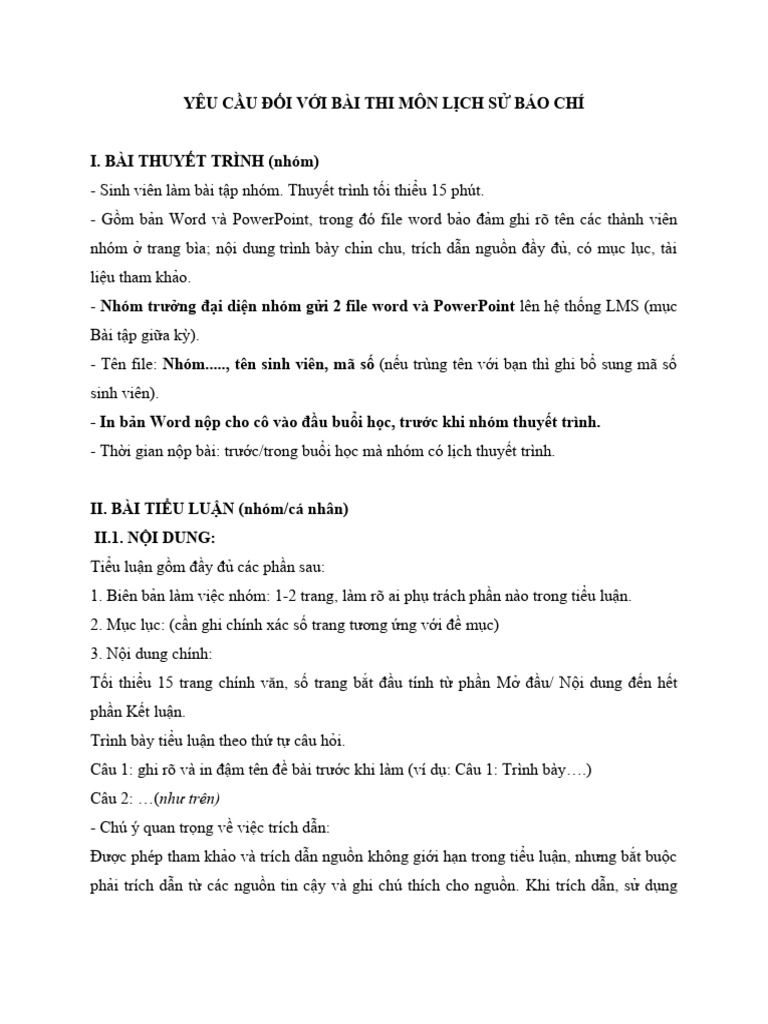 Huong Dan Trinh Bay Va Nop Bai Thi LSBC | PDF