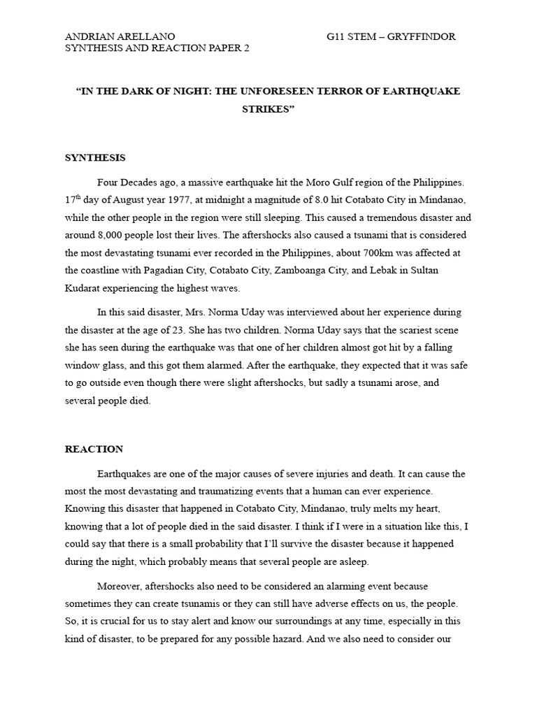 The Midnight Killer - 085052 | PDF | Earthquakes | Tsunami